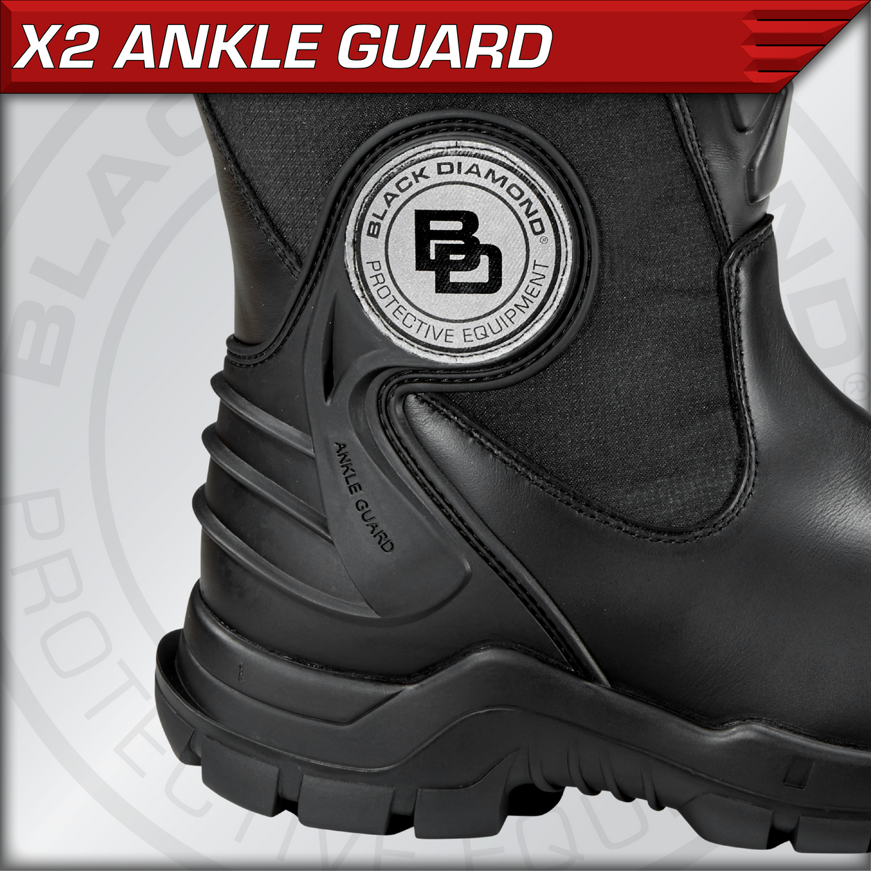 X2 Leather Fire Boot – Black Diamond